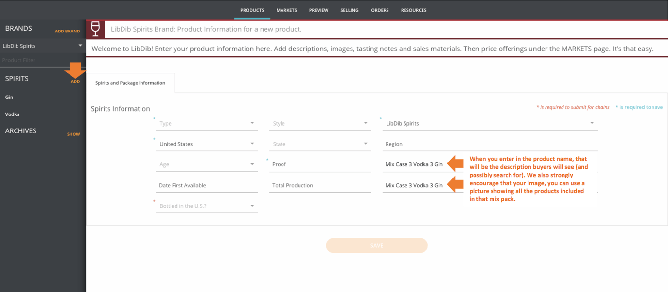 How do I create a mixed case?